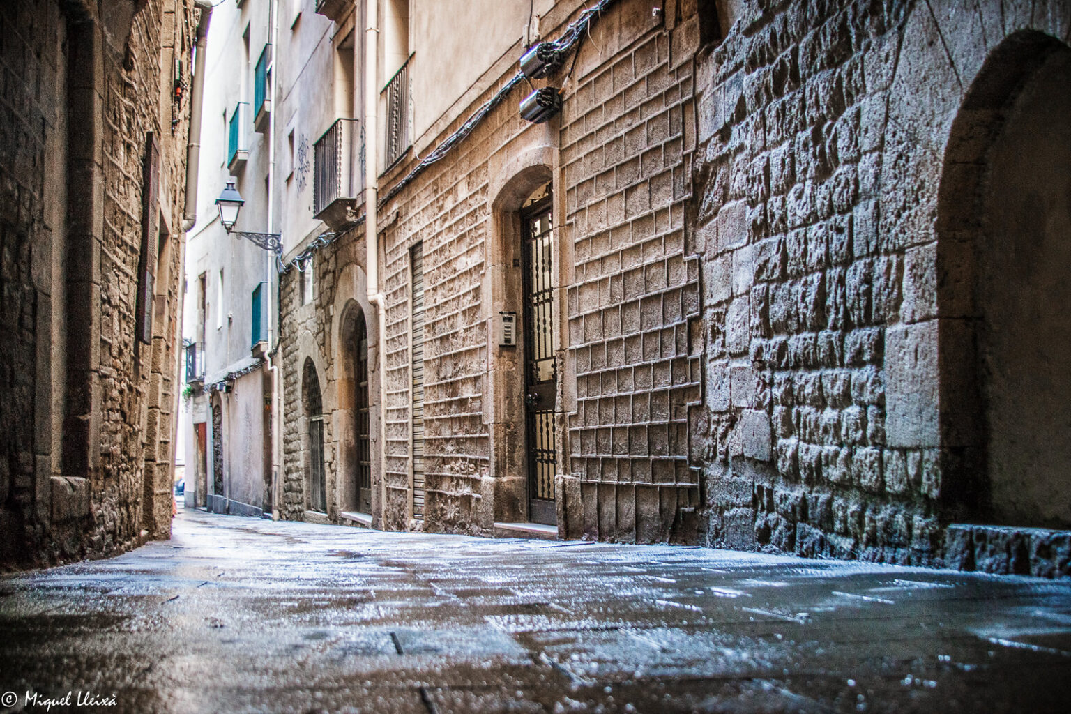 The different districts of Barcelona's old town
